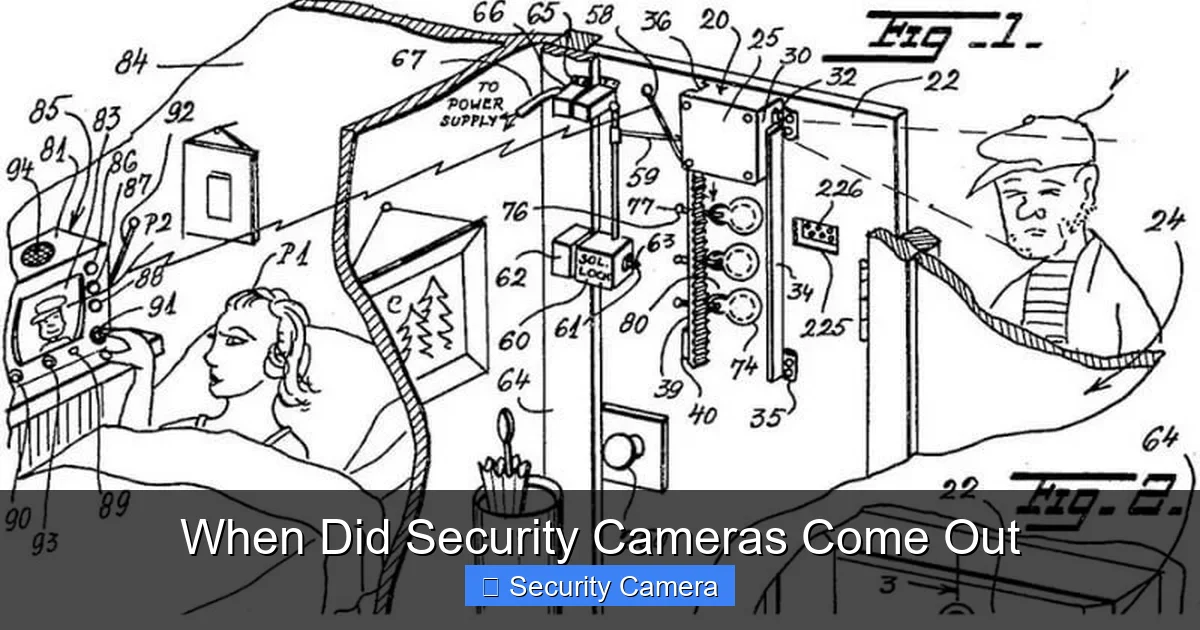 When Did Security Cameras Come Out - TechSyncrhon
